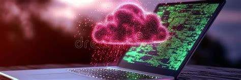 Cloud Computing Data Storage Technology Digital Cloud Data Transfer Online Storage Network