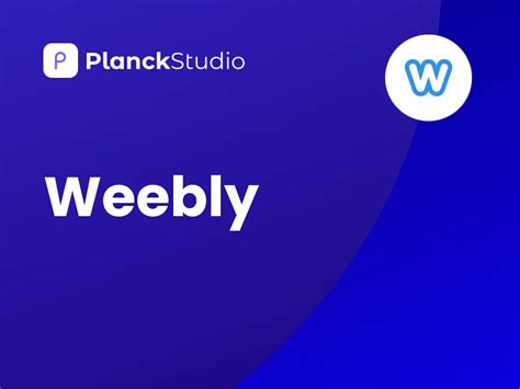Building Your Dream Website With Weebly A Beginners Guide PlanckStudio