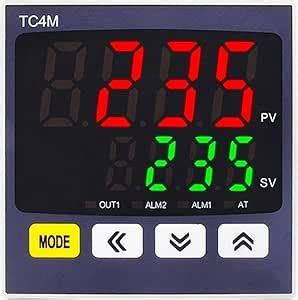 Amazon Com LCTC PID Temperature Controller SSR Relay 4 20mA Output Multi Input 72 72 Digital