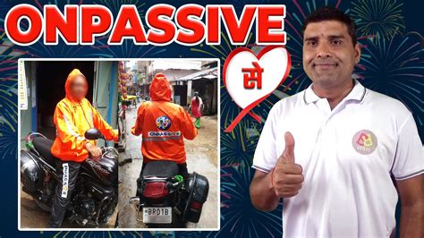दिल से Onpassive Founder Use Onpassive Logo In Rain Coat Onpassive New Update Today Youtube