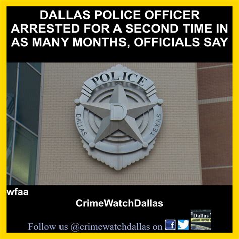 Lt Jeremy Carter Was Arrested In Crime Watch Dallas Facebook