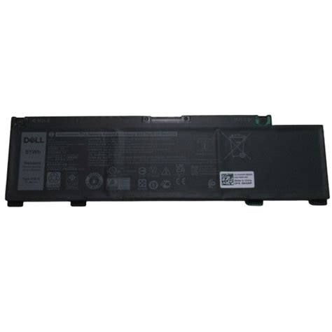 Dell 3 Cell 51 Wh Lithium Ion Replacement Battery For Select Laptops