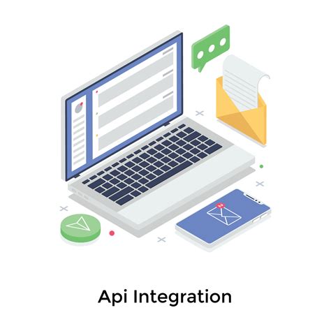 Api Integration Concepts Vector Art At Vecteezy