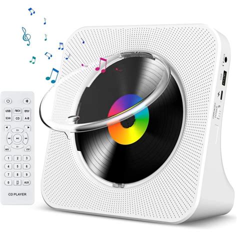 Multi Functional CD Player USB Player Bluetooth Speakers Remote Controller Dual HI FI Stereo