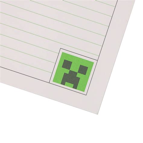 Minecraft Creeper All Over Print Spiral Notebook Office Stuff