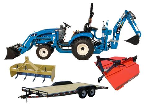 Ls Tractor Xj2025h Hydro Compact Tractor Loader Backhoe Package Deal Haney Equipment Company