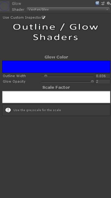New V1 1 Version Released Outline Glow Shaders Unity Asset By Vax Kun