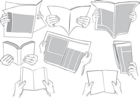 Hand Holding A Book Reference