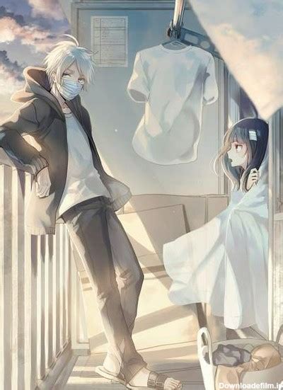 عکس انیمه عاشقانه دختر و پسر