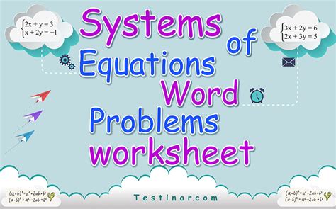 Solving A Word Problem Using A System Of Linear Equations In Ax