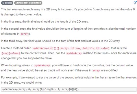 815 Manipulating 2d Arrays Rcodehs