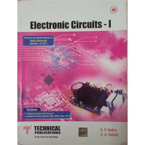 Electronic Circuits 1 Sem 3 Ece By A P Godse And U A Bankshi 2ndbuys
