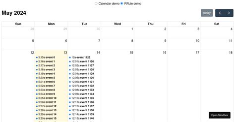 React Fullcalendar 6 0 Codesandbox