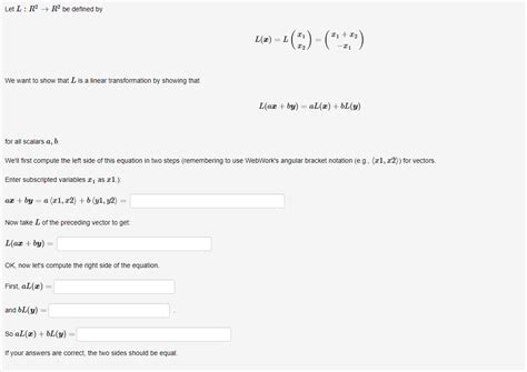 Solved Let L R R Be Defined By L X L X X X X X We Chegg Com