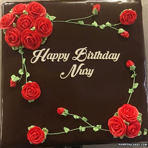 Happy Birthday Nury Cake Images