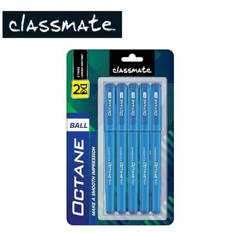 Classmate Octane Ball Pen Bluepack Of 5 Ant Mascot
