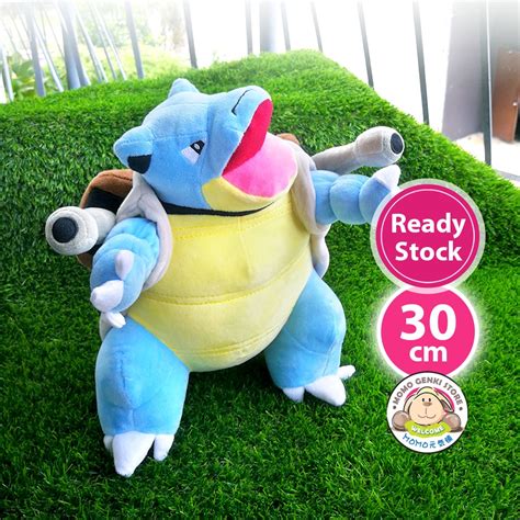 Pokemon Pikachu Blastoise Soft Plush Toy Doll 30cmb Shopee Malaysia