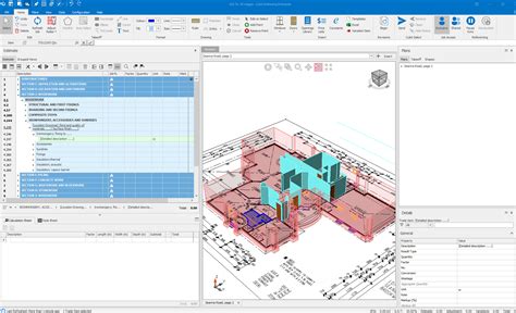 Cubit Estimating Standard Takeoff Bill Of Quantities Software For