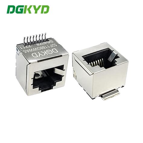 Buy 180 Degree Ethernet Port Connector Good Quality 180 Degree Ethernet Port Connector Manufacturer