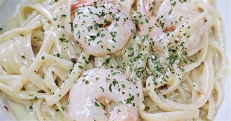 새우 크림파스타 만들기