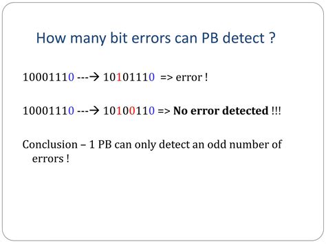 Computer Networks Error Detection And Error Correction Pptx Programming Languages Computing