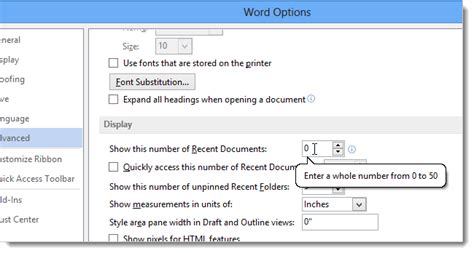 How To Clear The Recent Documents List In Word