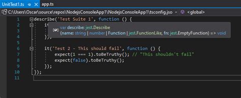 Reactjs Jest Unit Tests In Visual Studio 2019 Test Explorer Stack