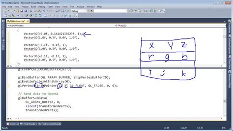 Opengl Glvertexattribpointer Glenablevertexattribarray Youtube