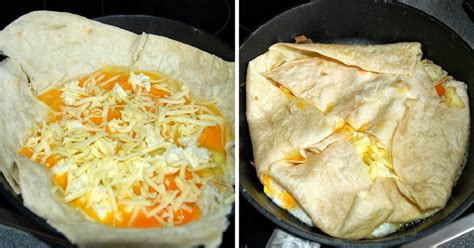 ნოყიერი საუზმე 3 წუთში ხრაშუნა ლავაში კვერცხით და ყველით