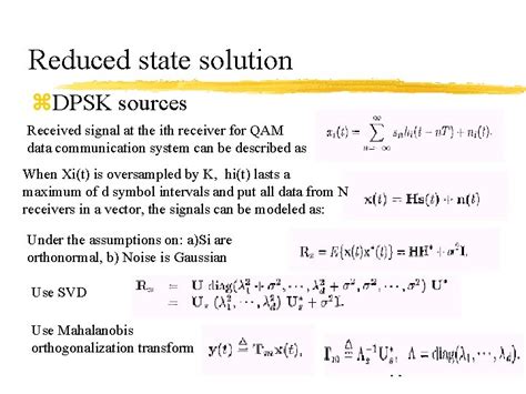 Viterbi Detector Review Of Fast Algorithm And Implementation