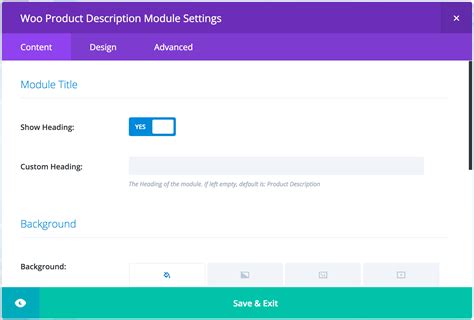 Woo Product Description Module Documentation Divi Kingdom