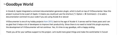 注释插件vvdocumenter Xcode In Xcode8 Csdn博客
