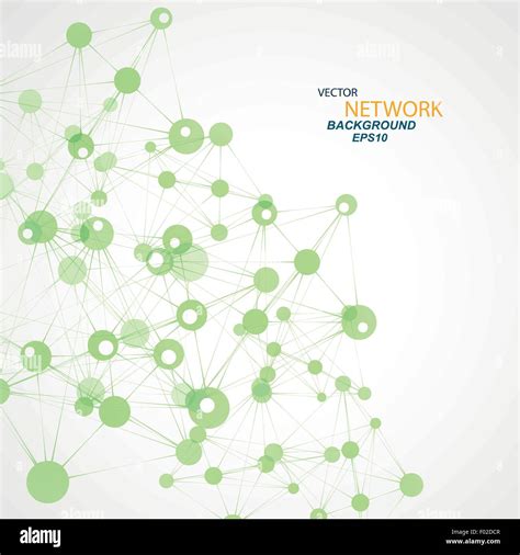 Vector Network Connection And Dna Eps 10 Stock Vector Image And Art Alamy