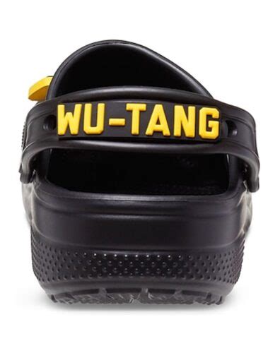WU TANG CLAN X CROCS FOOTWEAR COLLABORATION