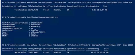 Storage Space Direct Cluster Colum Count Confusion Microsoft Qanda