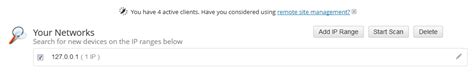 How Do I Remove A Network Range For The Scan 3 By Rob Dunn