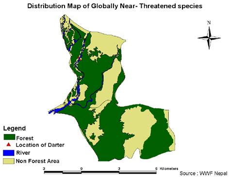 Distribution Map Of Globally Near Threatened Species Download Scientific Diagram