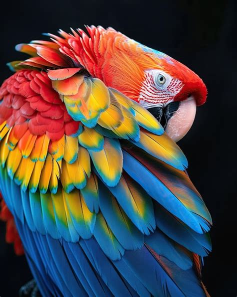 22 000 Macaws Feathers Pictures