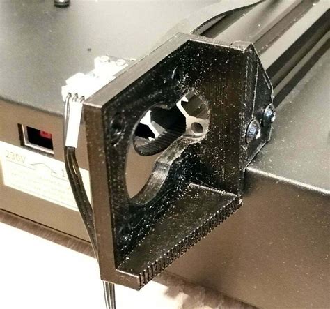 free stl file geeetech a20m y axis mount for motor damper installation