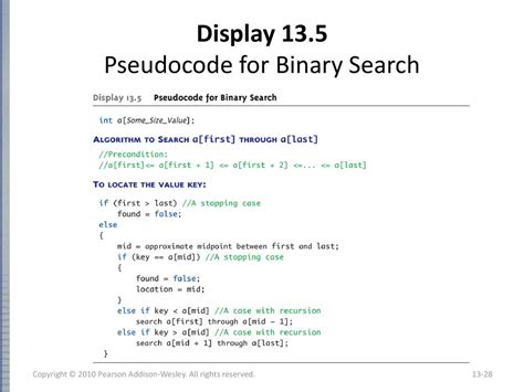 Chapter 13 Recursion Copyright © 2010 Pearson Addison-Wesley. All rights reserved. - ppt download