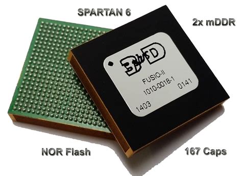 19 X 1 9 X 3 9 Mm Programmable Module Stacks Fpga Nand Flash A