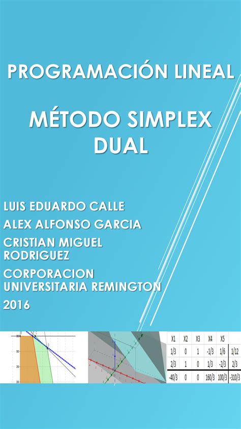 Programacion Lineal