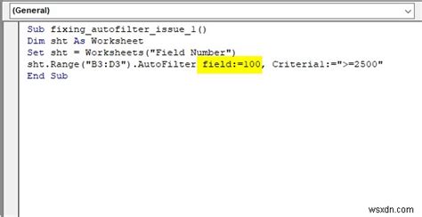 修正 Range クラスの Autofilter メソッドが失敗する 5 つの解決策