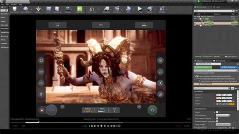 environment design for virtual production in unreal engine 4 the