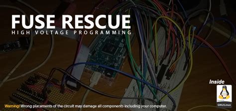 Fuse Rescue Using High Voltage Programming With Arduino FOS Media Babes Blog