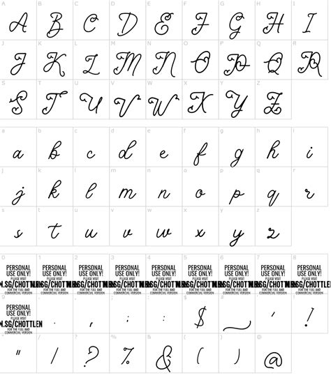 Chottlen Script Font Download
