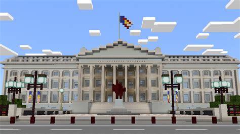 DEPARTMENT OF TREASURY BUILDING MCPE MAP Minecraft Map