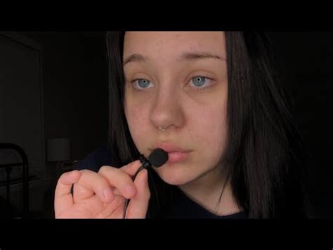 ASMR drawing on your face to help you fall asleep 😴 (personal attention/clicky whispers)