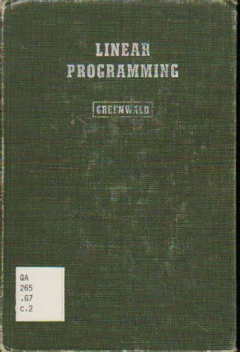 Linear Programming An Explanation Of The Simplex Algorithm Greenwald