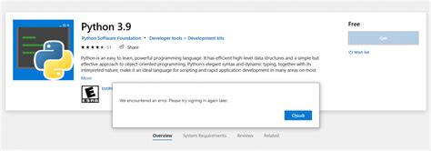 Fix We Encountered An Error Please Try Signing In Again Later In Microsoft Store